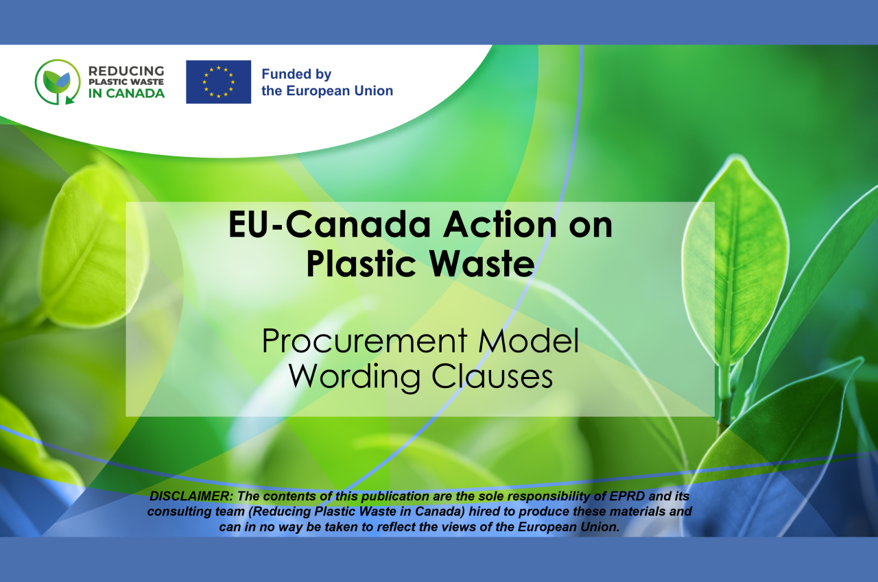 Plastics Reduction Resources - Buying the Future You Want