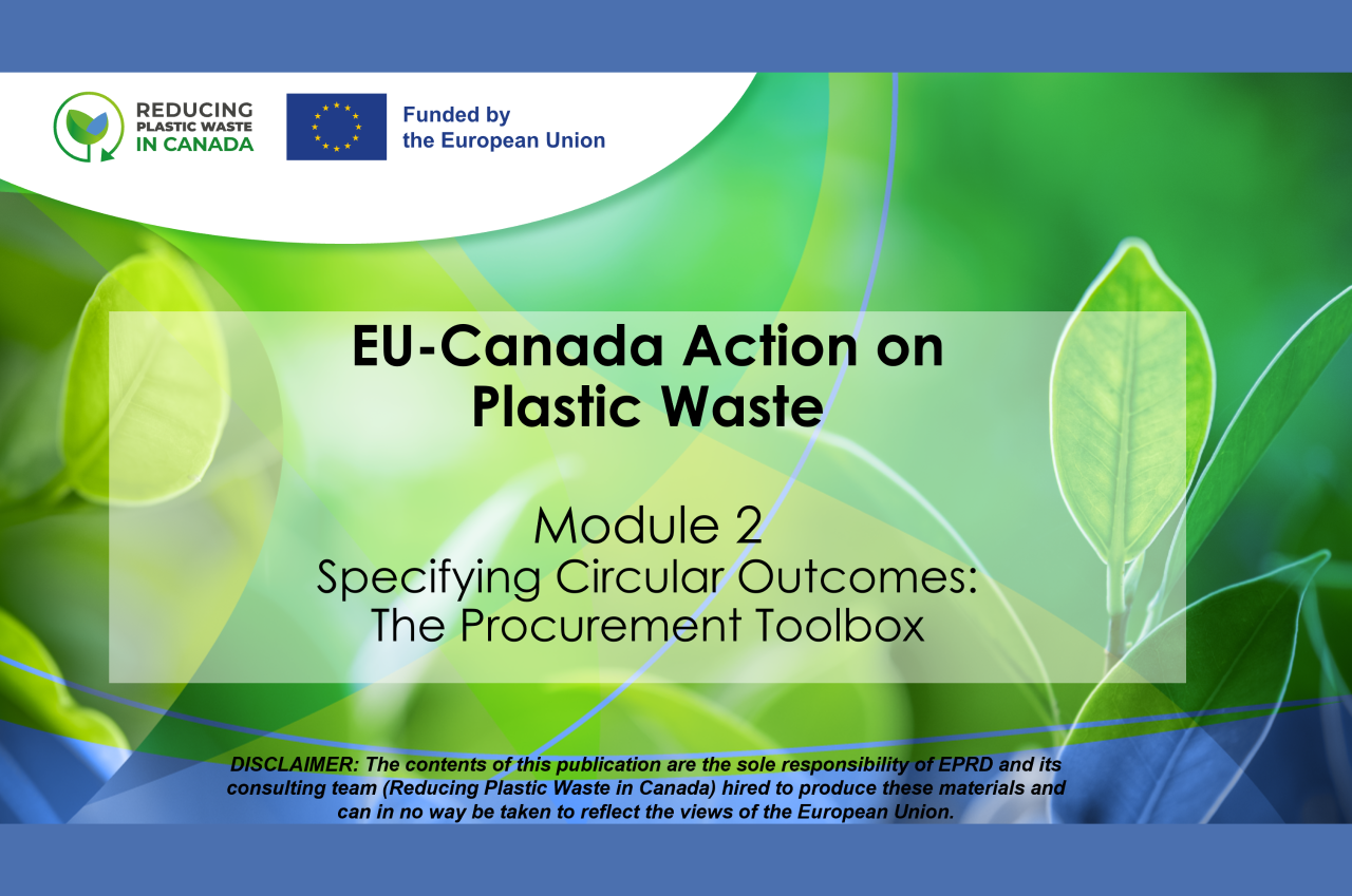 Plastics Reduction Resources - Buying the Future You Want